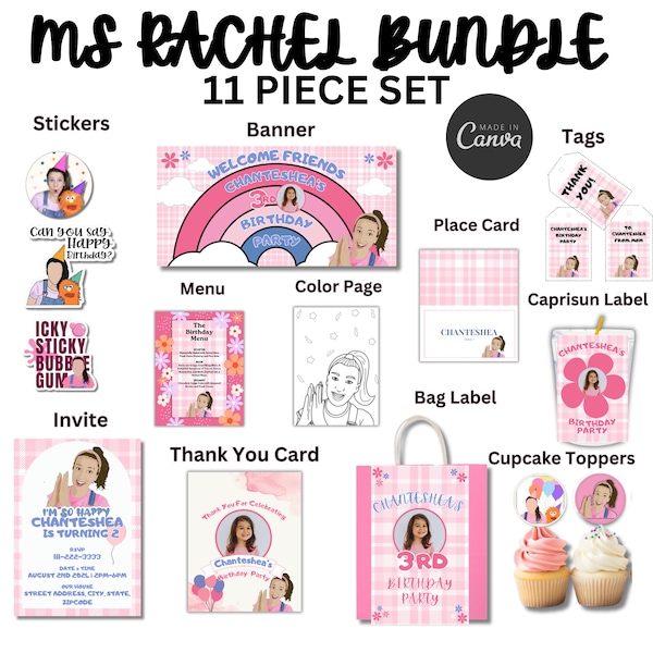 Ms.rachel Birthday Cake - Etsy