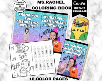 Mrs.rachel Activity Book - Etsy