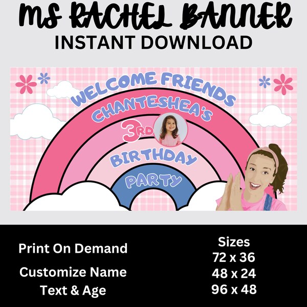 Ms.rachel Backdrop - Etsy