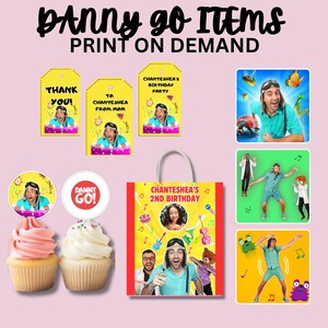 Danny Go Birthday Party Bundle | Danny Party Pack | Bearhead Party ...