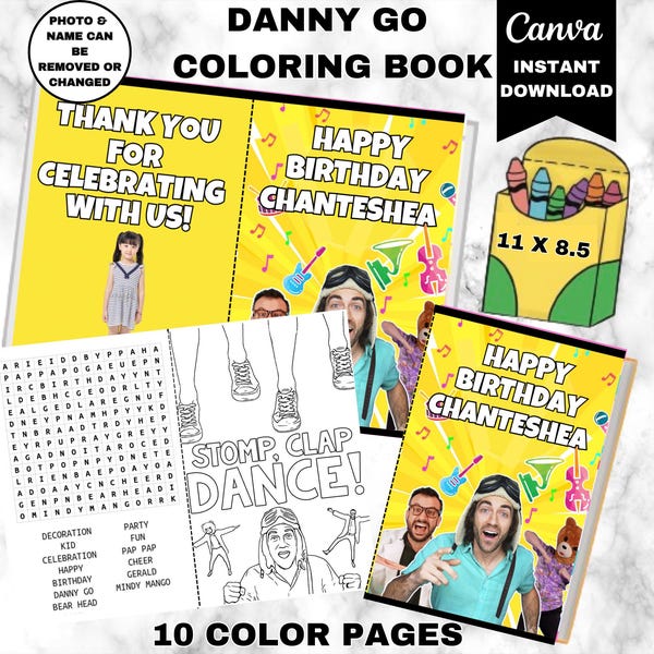 Danny Go Printables - Etsy