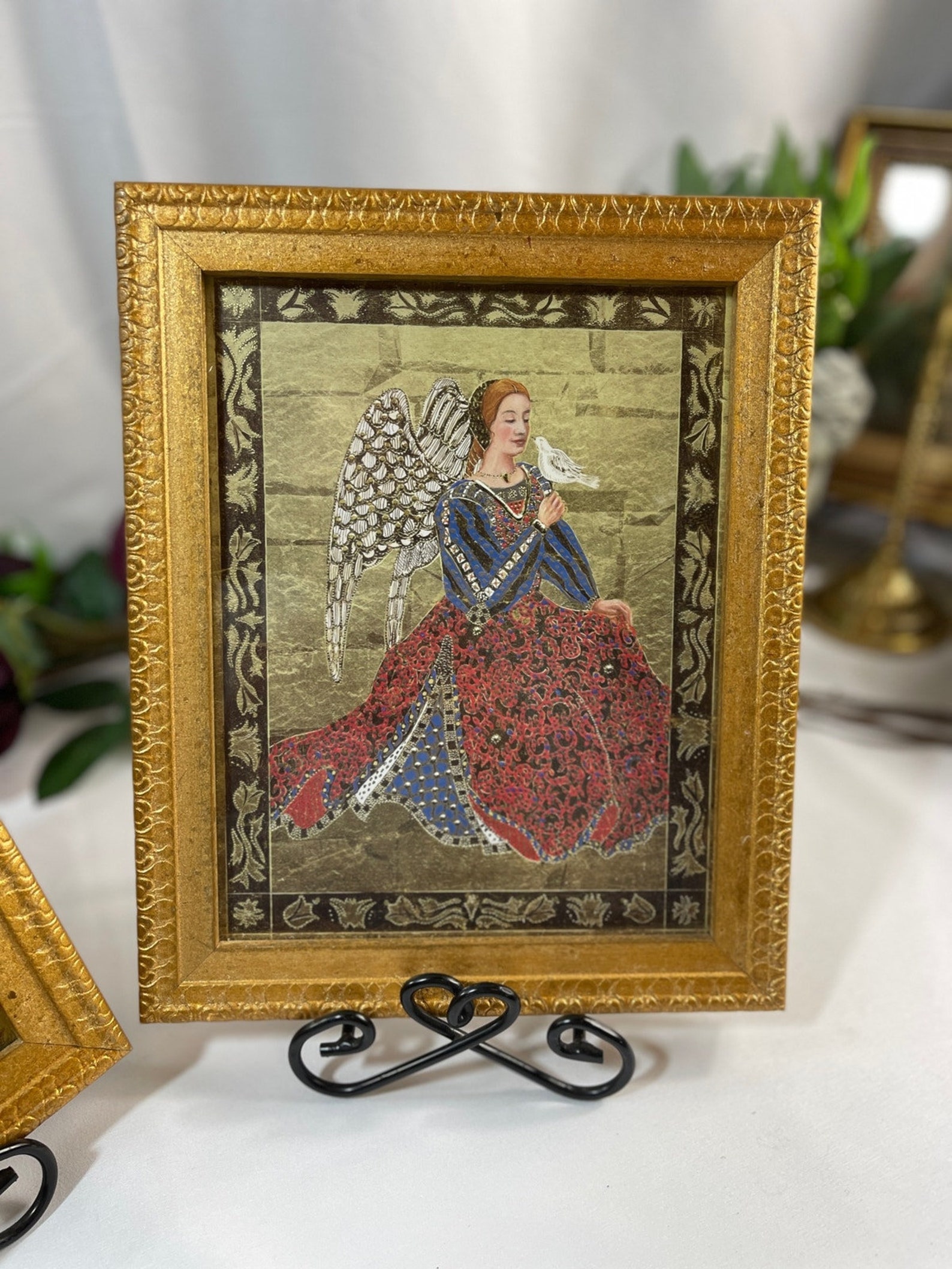 Set of 2 Kay Jackson Guardian Angel Prints in Gilded Frames – Bombay Co ...