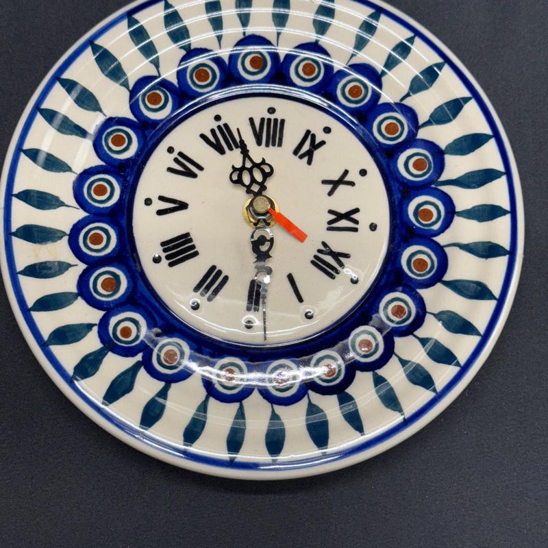 Ceramic Clock - Etsy