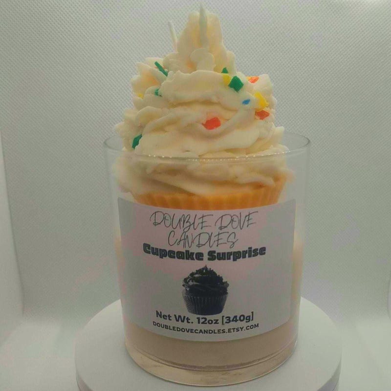 Cupcake Candle - Etsy