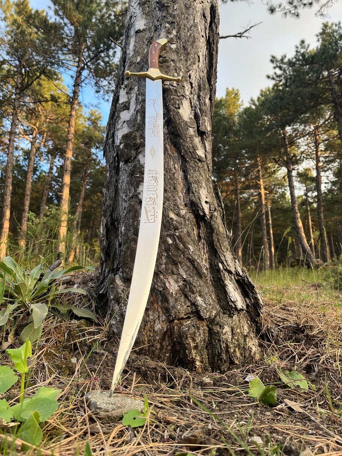 Handmade Sword , Full Tang Scimitar Swords , Groomsmen Sword , Custom ...