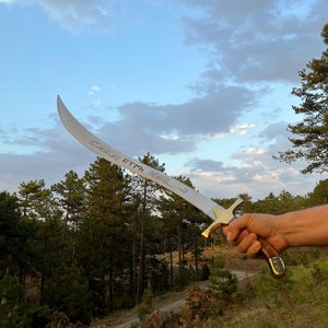 Sword Islamic Arabian Sword Medieval Items Custom Gifts for Brother ...