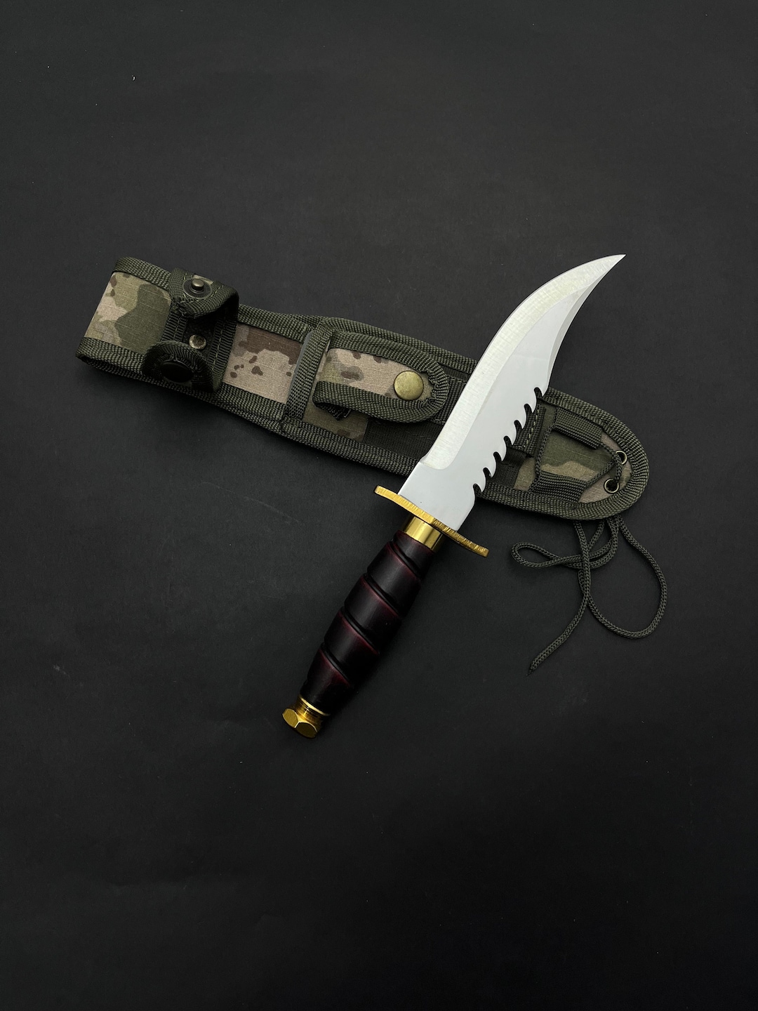 Custom Rambo Knife Personalized , Collectible Knives , Engraved Knife ...