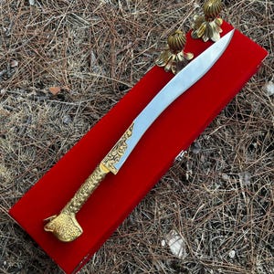 Decorative Mini Sword , Ottoman Sword , Yatagan Sword , Groomsman Gift ...