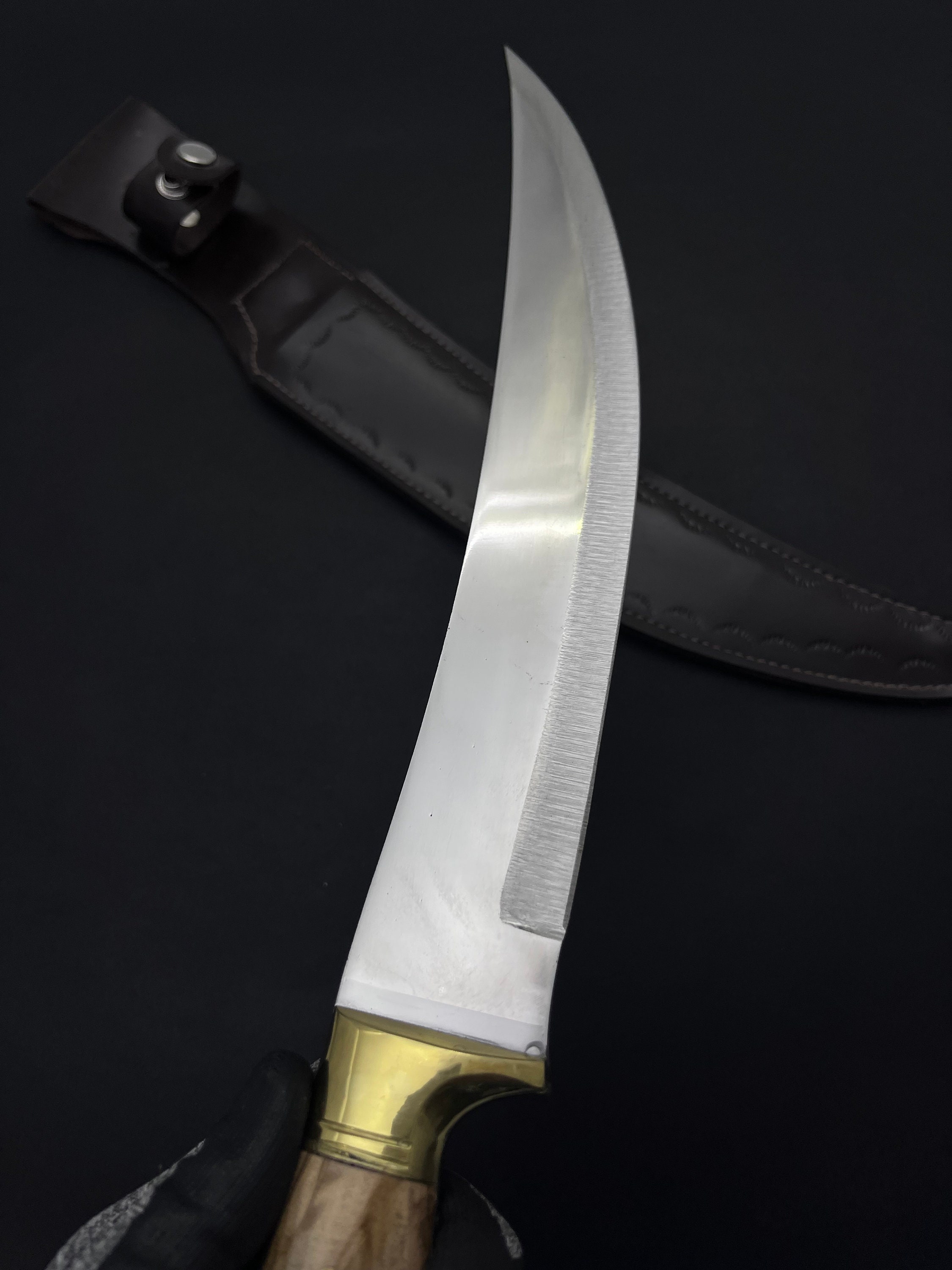 Handcrafted Big Machete Knife Viking Knife Handmade Hunting Gifts for ...