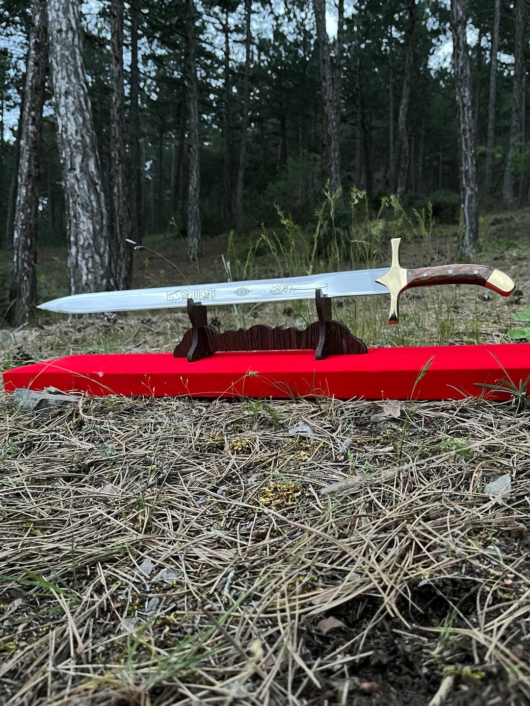 Prophet Mohammad(a.s) Replica Sword With Scabbard İslamic Arabian Sword ...