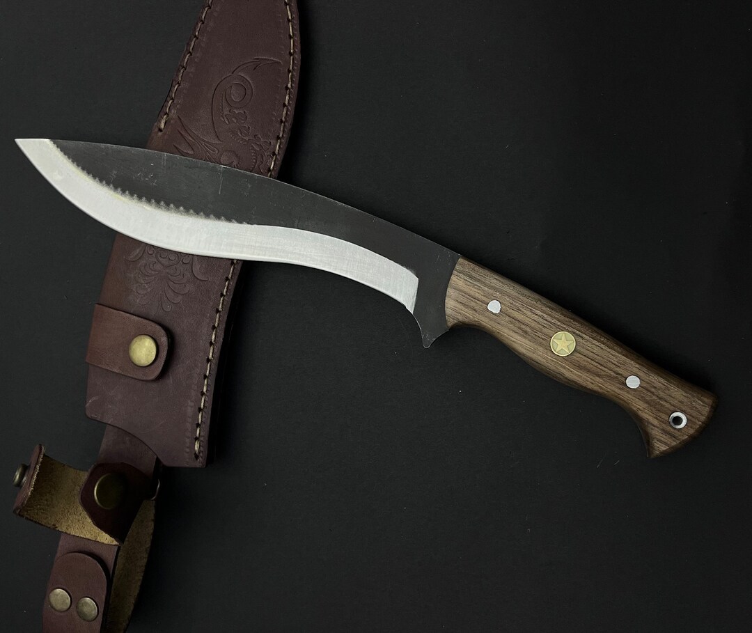 Handmade Gurkha Kukri Full Tang Blade Kukri Camping Knive Custom Gift ...