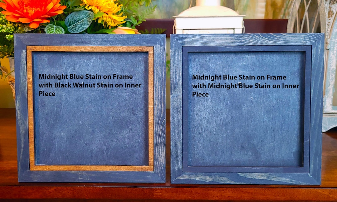 Handmade Wood Frame for 6-inch Ceramic Tile Art - Customizable Display ...