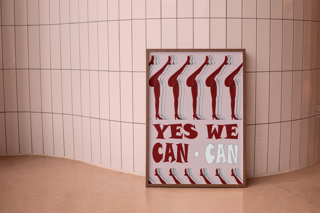 Preppy Girl Power Wall Art Motivational Girly Pink Poster Print ...