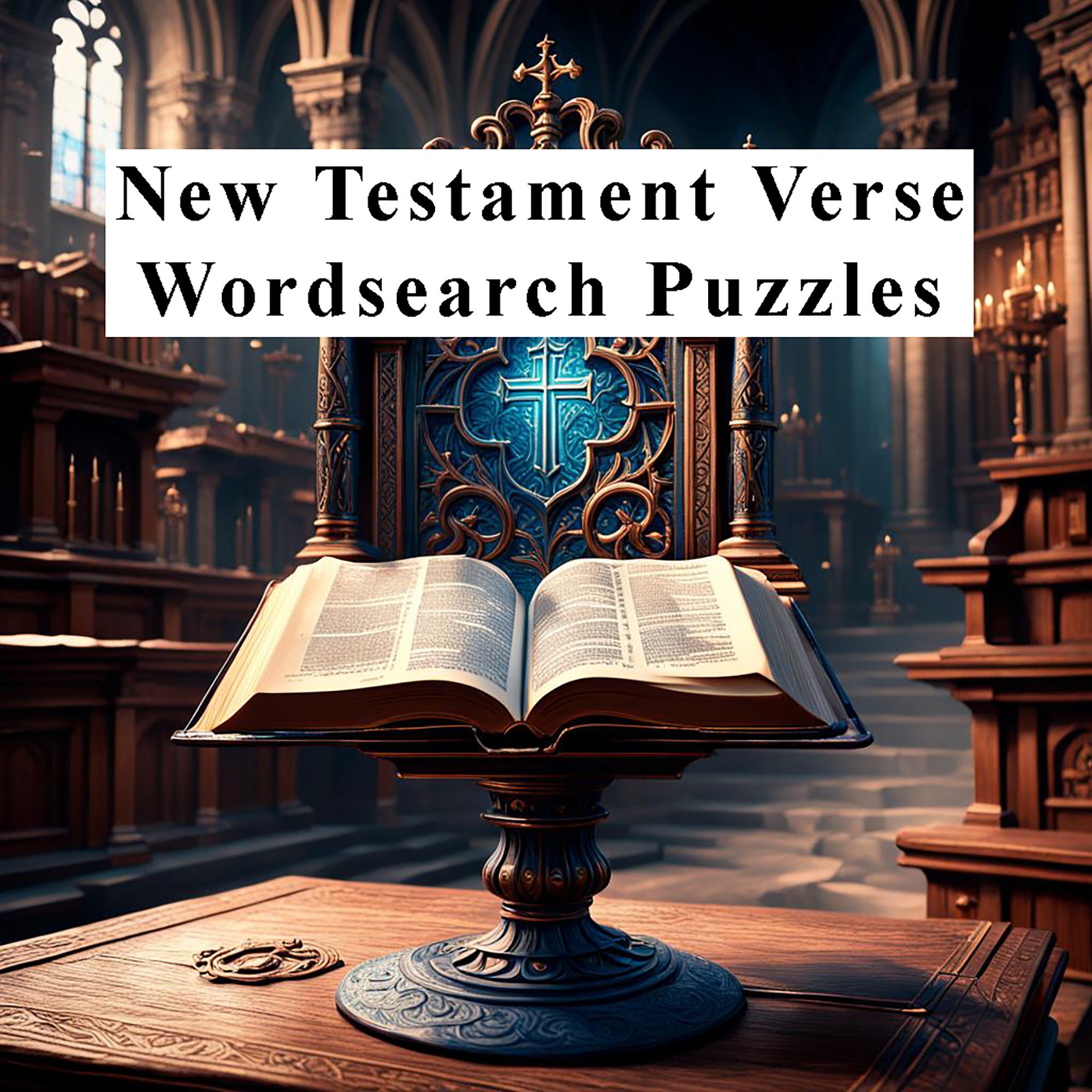 Bible Wordsearch Puzzles Featuring Actual Verses. One Word Search ...