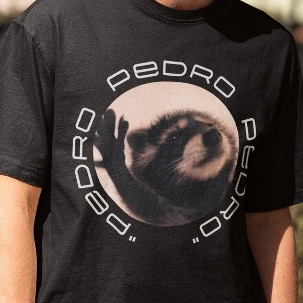 Pedro the Raccoon Shirt - Etsy
