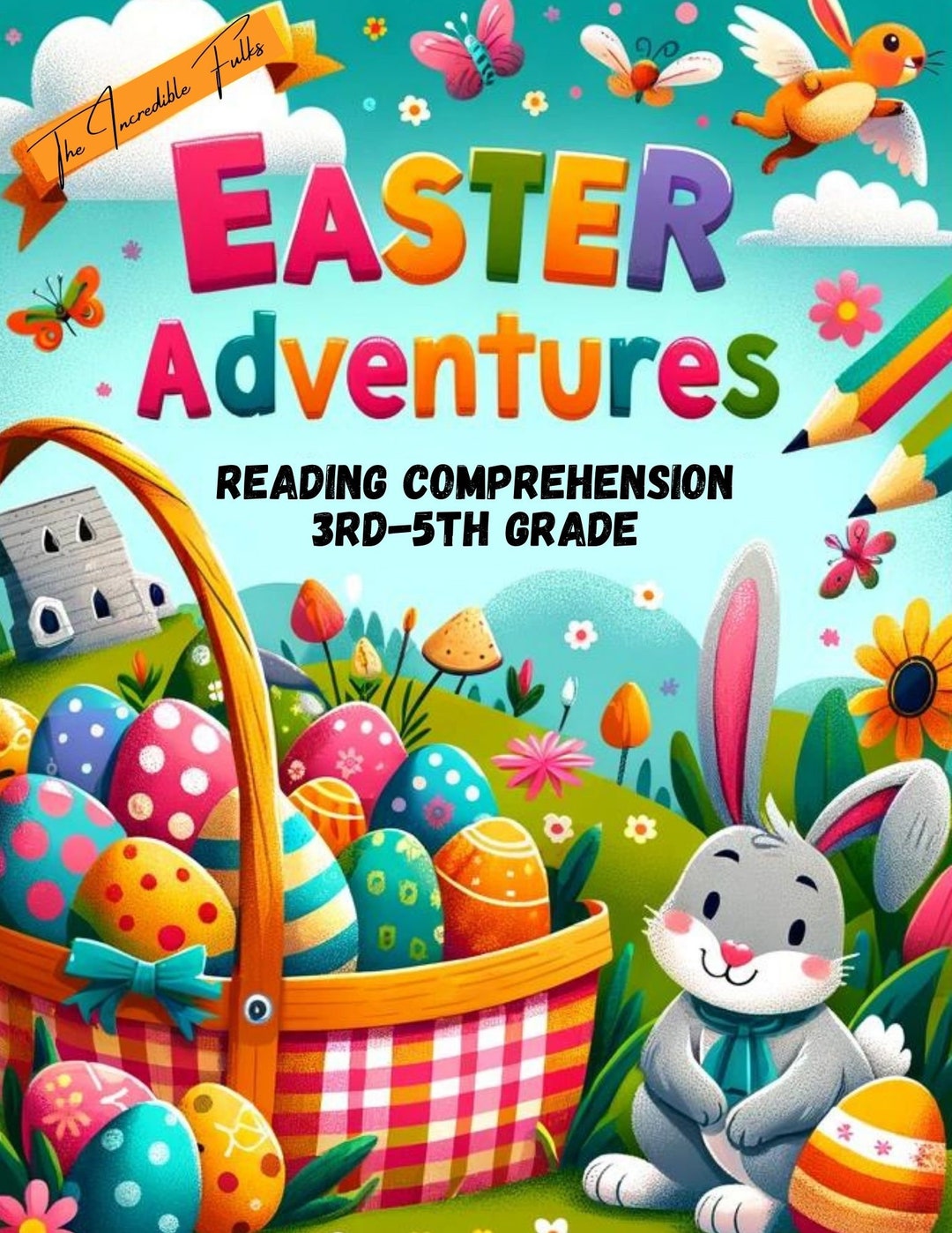 Easter Adventures Reading Comprehension Pack for 3rd-5th Graders - Etsy