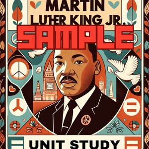 Sample Martin Luther King Jr Unit Study - Etsy