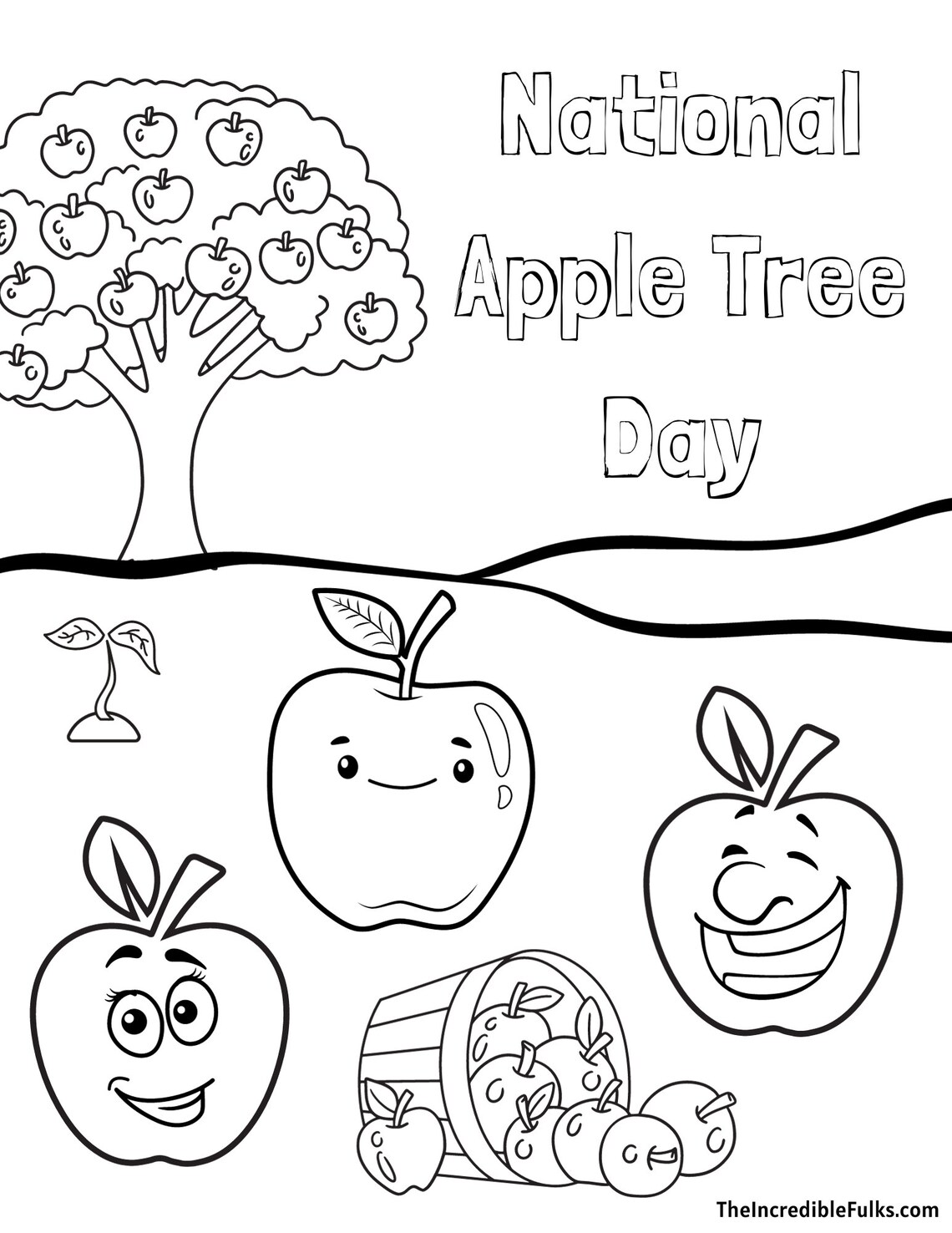 National Apple Tree Day Pack - Etsy