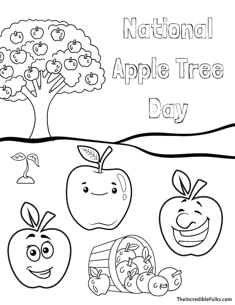 National Apple Tree Day Pack - Etsy