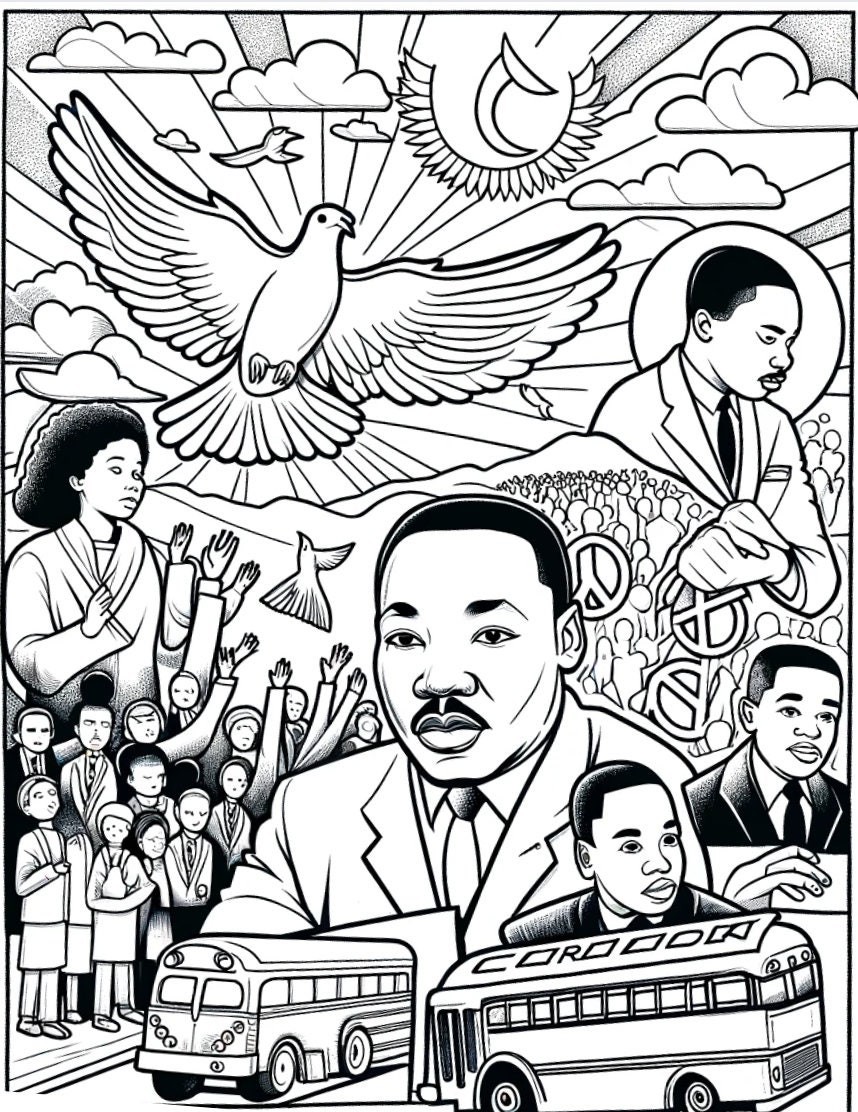 Sample Martin Luther King Jr Unit Study - Etsy