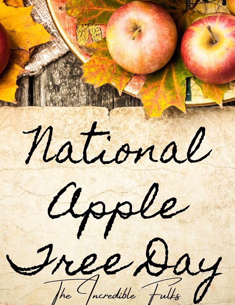 National Apple Tree Day Pack - Etsy