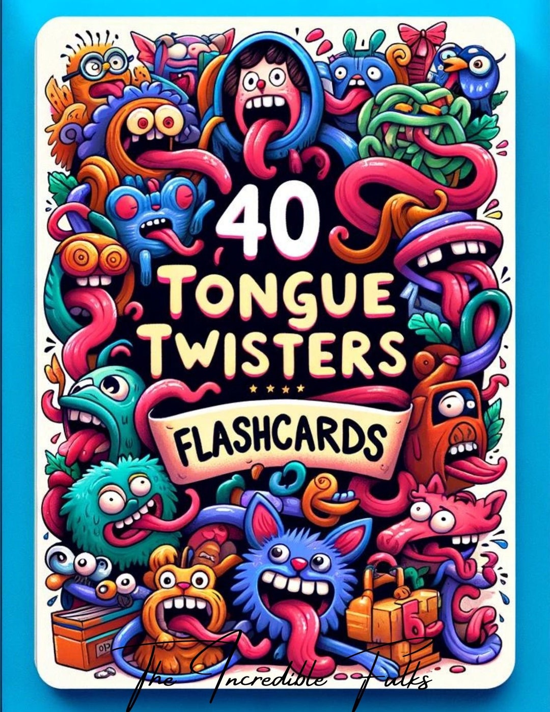 Tongue Twisters Flashcards - Etsy