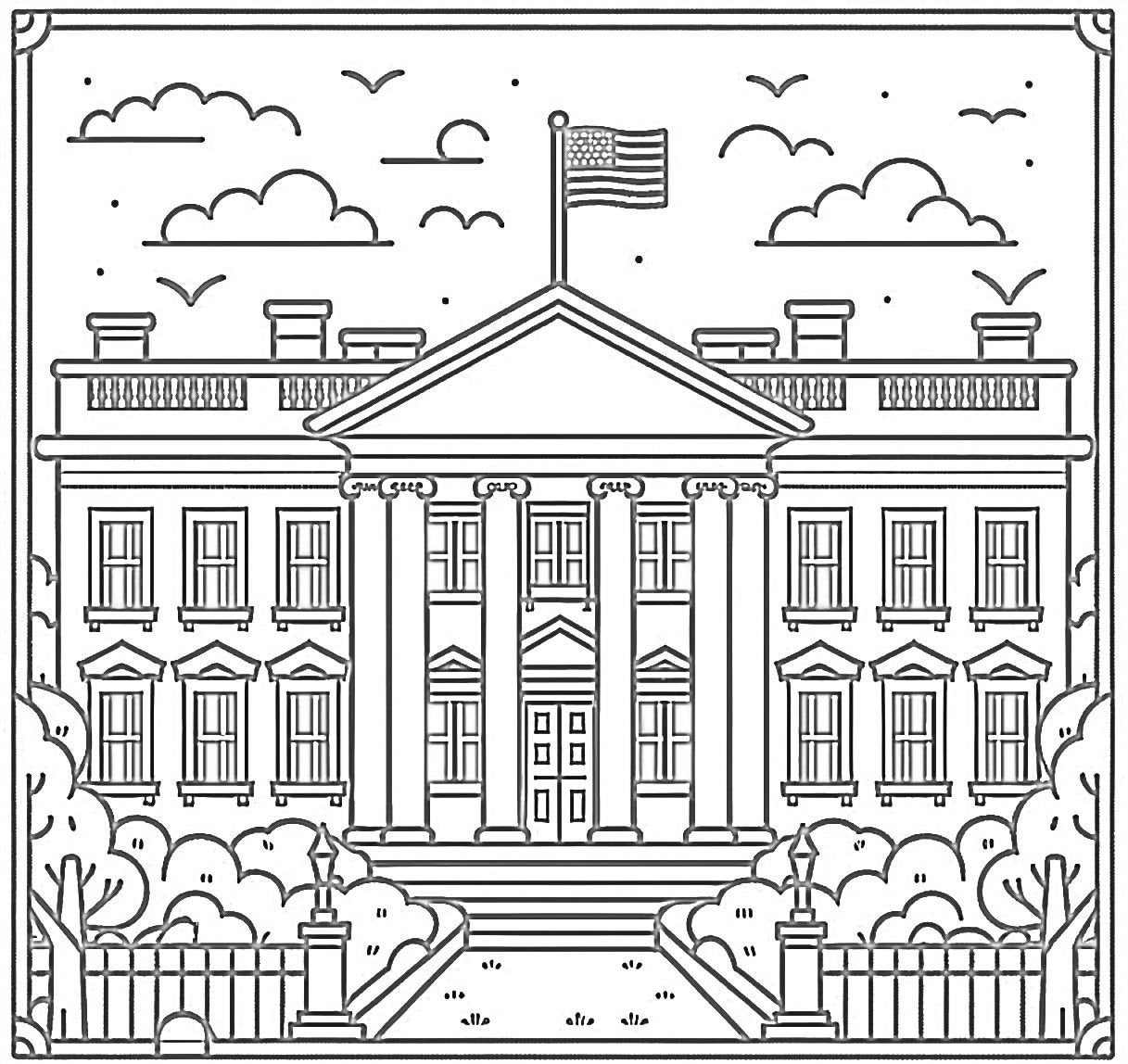 30 Pack President's Day Coloring Pages - Etsy