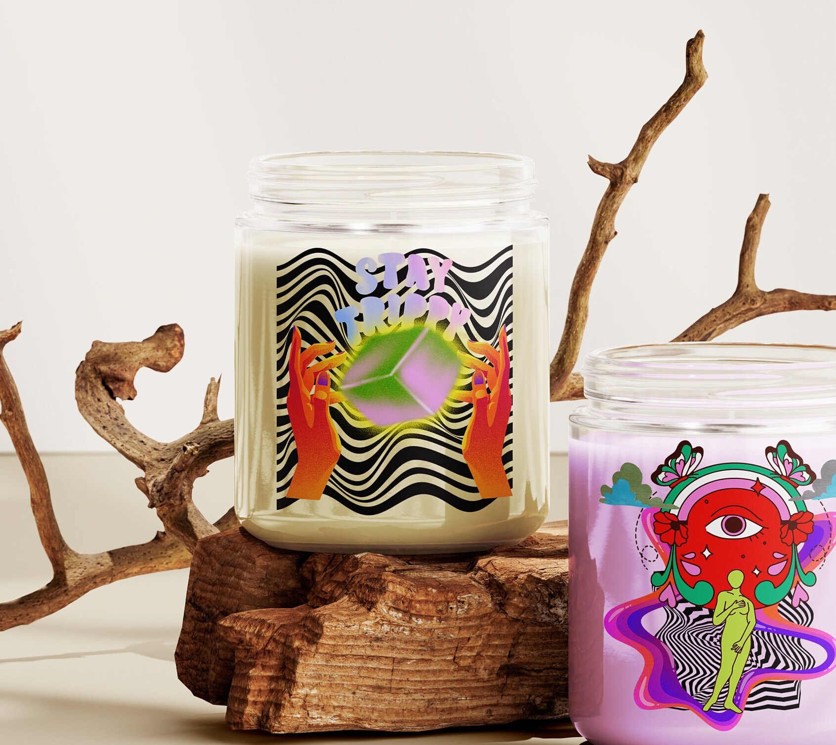 Trippy Art PNG and SVG Format Digital Download - Etsy