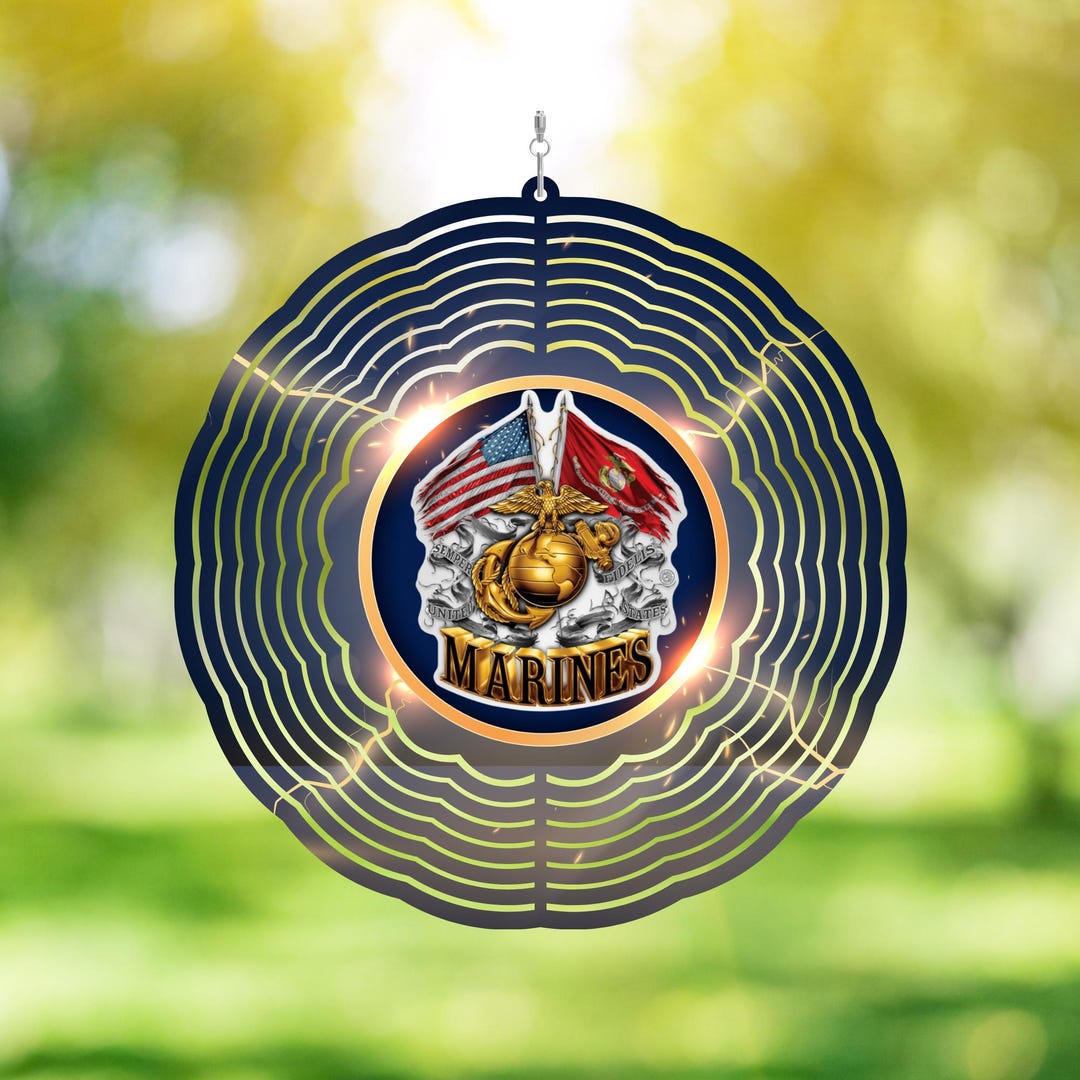 US Marines Windspinner Png, Military, Sublimation, Digital - Etsy