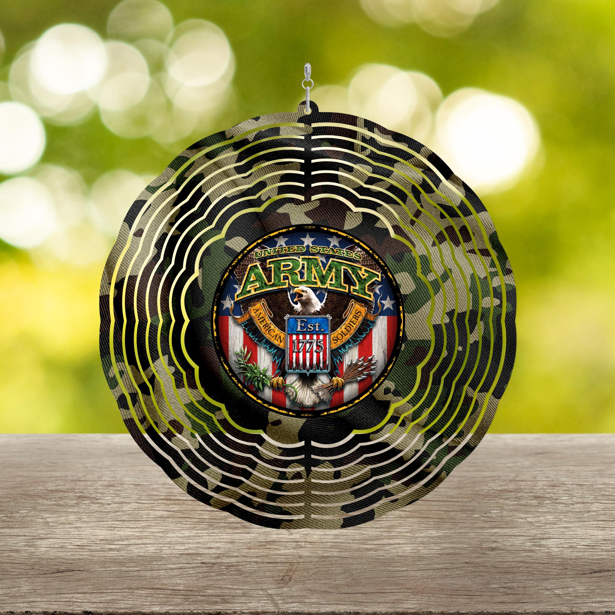 US Military Windspinner Bundle, Sublimation Png, US Army, US Marines ...