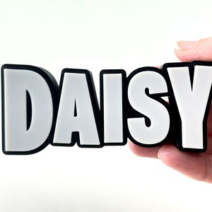 Personalised Gamer Name Plate - Battle Royale Style Custom Name Sign ...