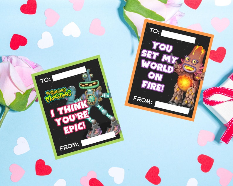 My Singing Monsters Valentine's Day Card, My Singing Monster Valentine ...