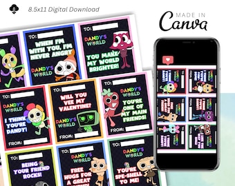 Dandy's World Figures, 3D Printed and Painted - Etsy