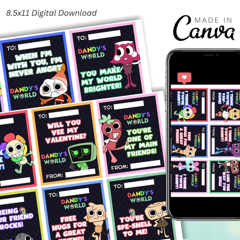 Dandy World Svg - Etsy