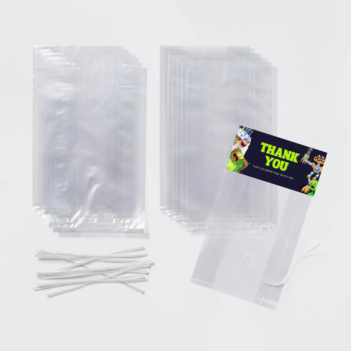 My Singing Monsters MSM Party Favor Tag, My Singing Monster Goodie Bag ...