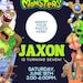 My Singing Monsters MSM Birthday Invitation, My Singing Monsters ...