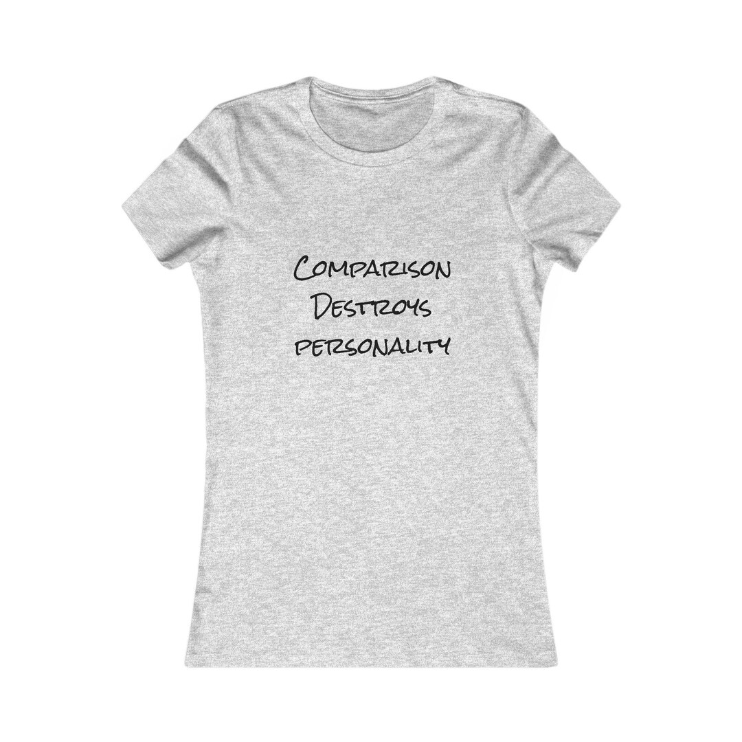 Comparison Destroys Personality - Etsy
