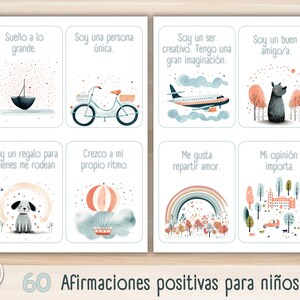 60 Positive Affirmations Cards for Kids | 60 Printable Affirmations ...