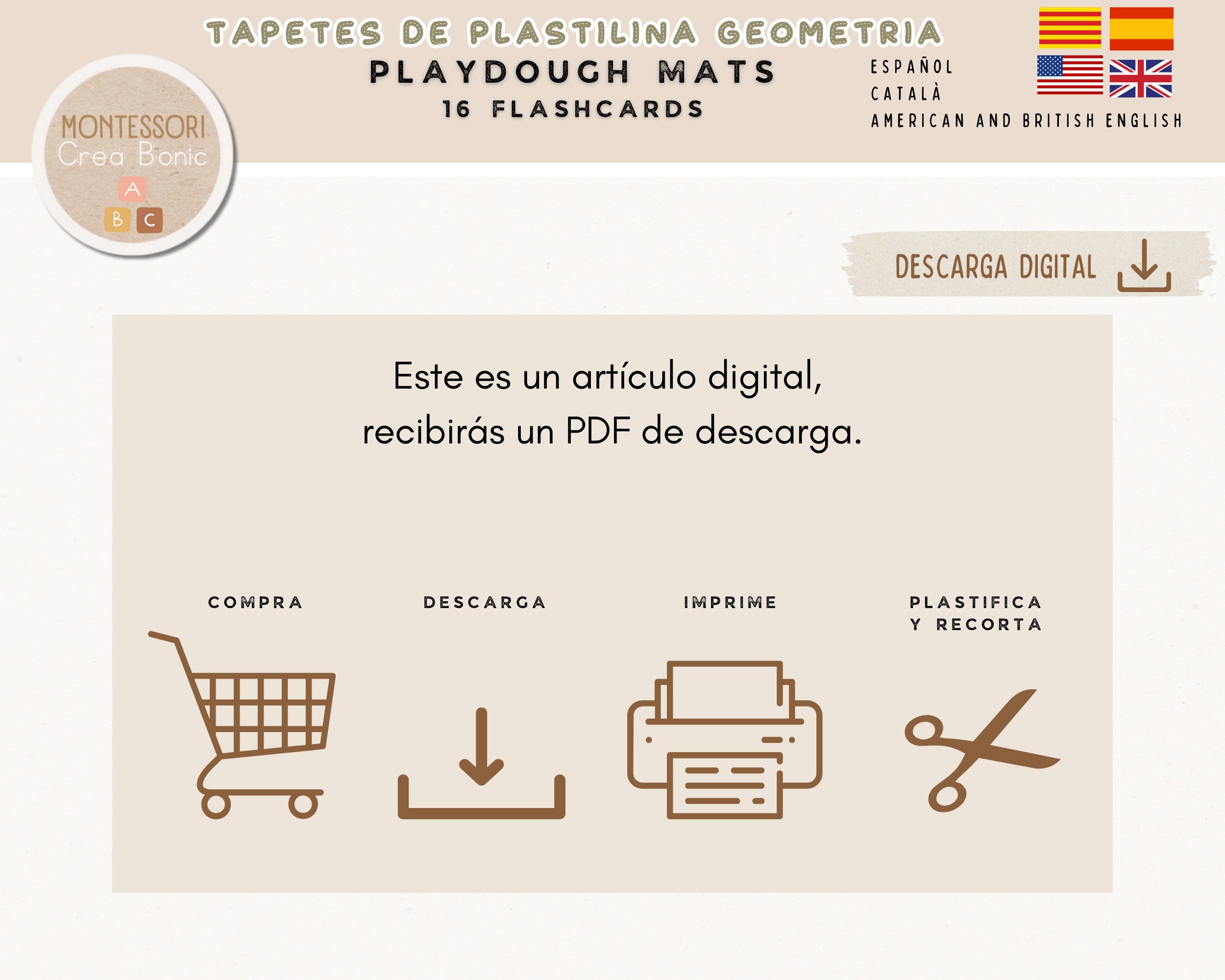 Plantillas de geometría de Plastilina. 2D Shapes Playdough Mats ...