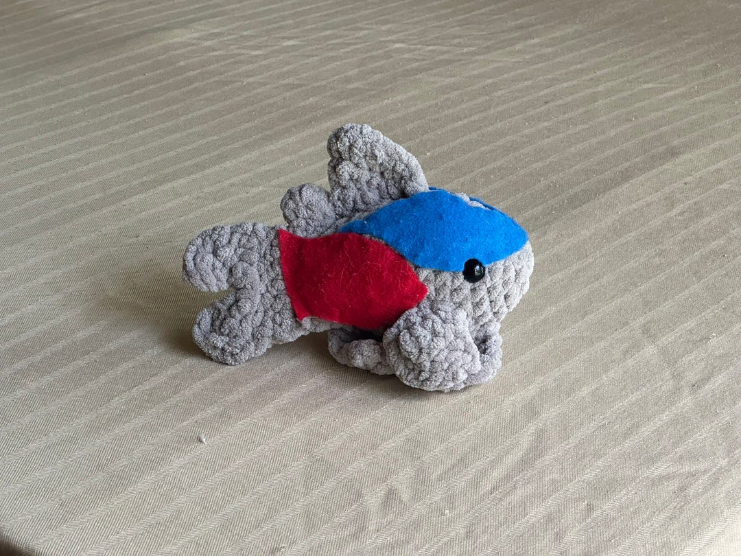 Neon Tetra - Amigurumi Handmade Crochet Plushie Doll - Etsy