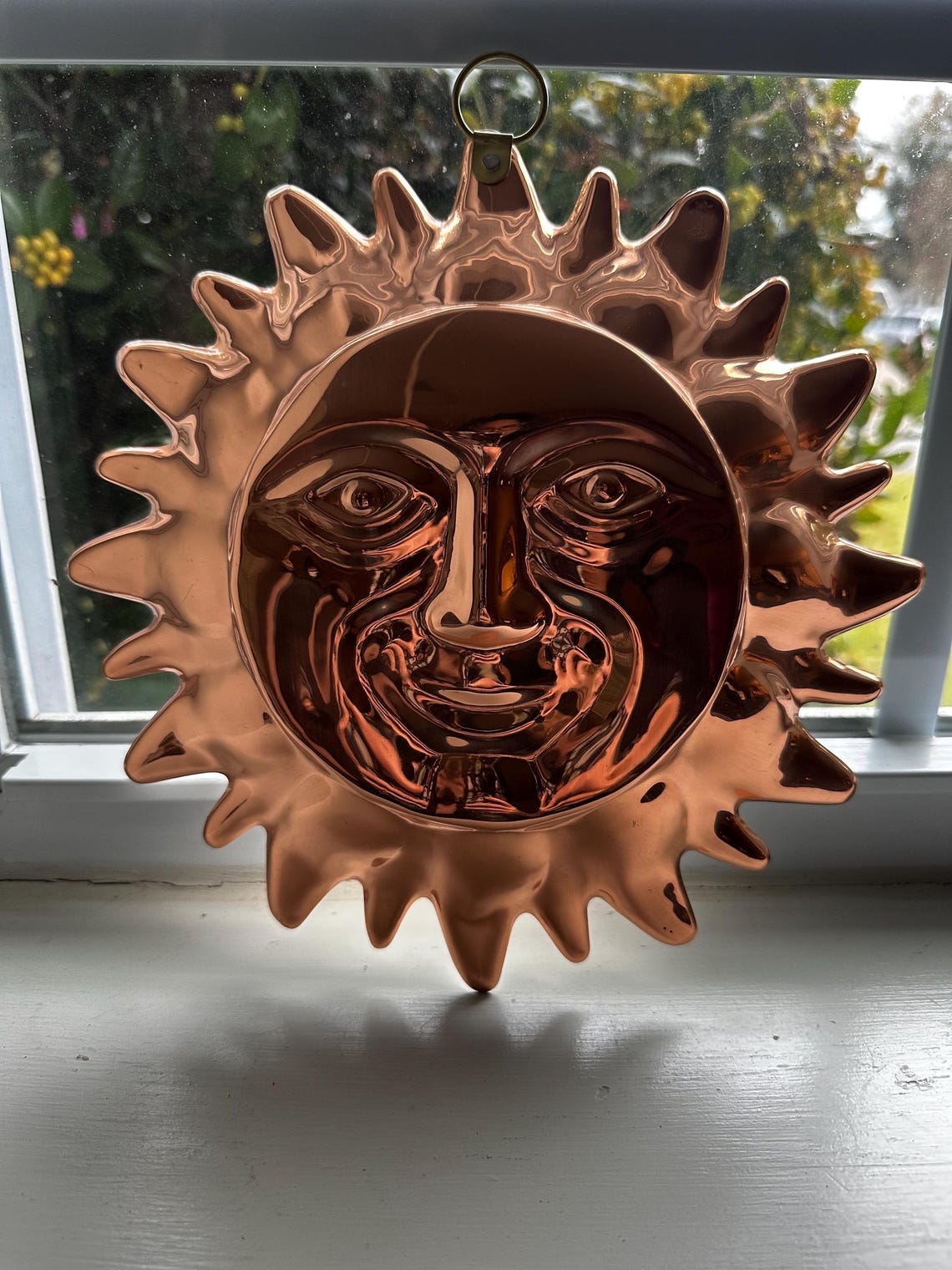 Smiling Sunburst Tin Jello Mold//wall Hang - Etsy