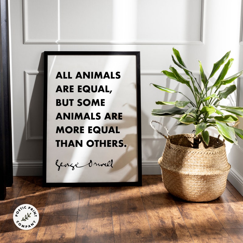 George Orwell Animal Farm Posters - Etsy