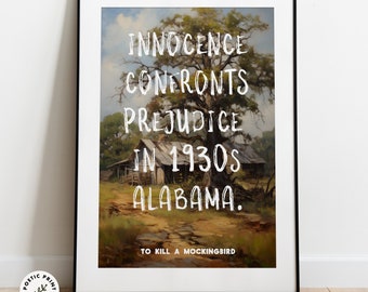 To Kill A Mockingbird Poster - Etsy