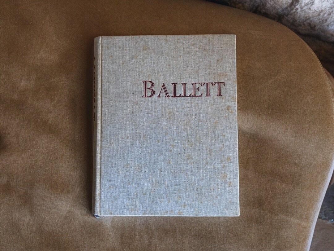 Ballet Book, 1957, German, Vintage Ballet Book, A Rare Book About the ...