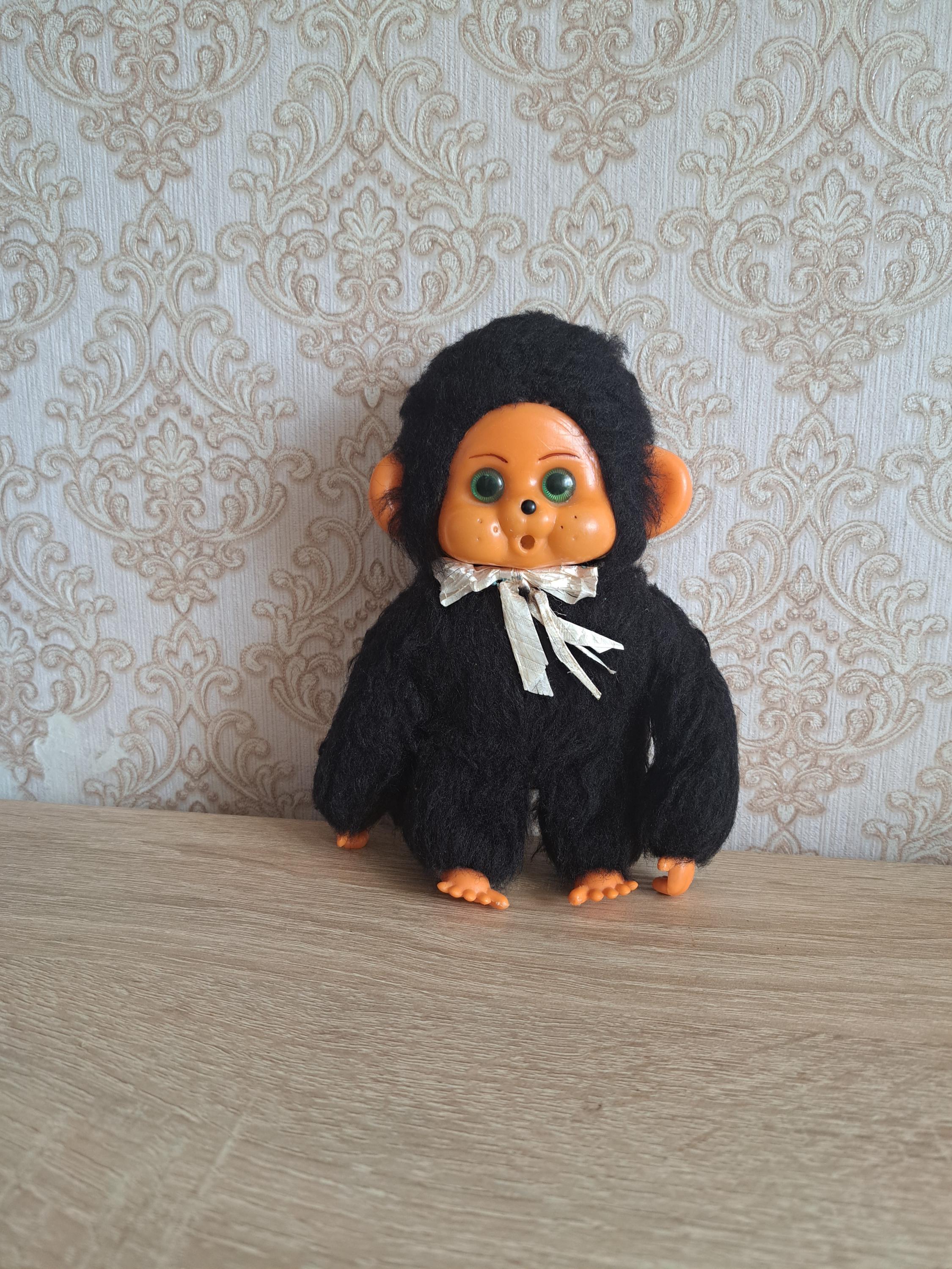 Vintage Plush Monkey, Rubber Face, Plush Dolls, Vintage Monchichi Doll ...
