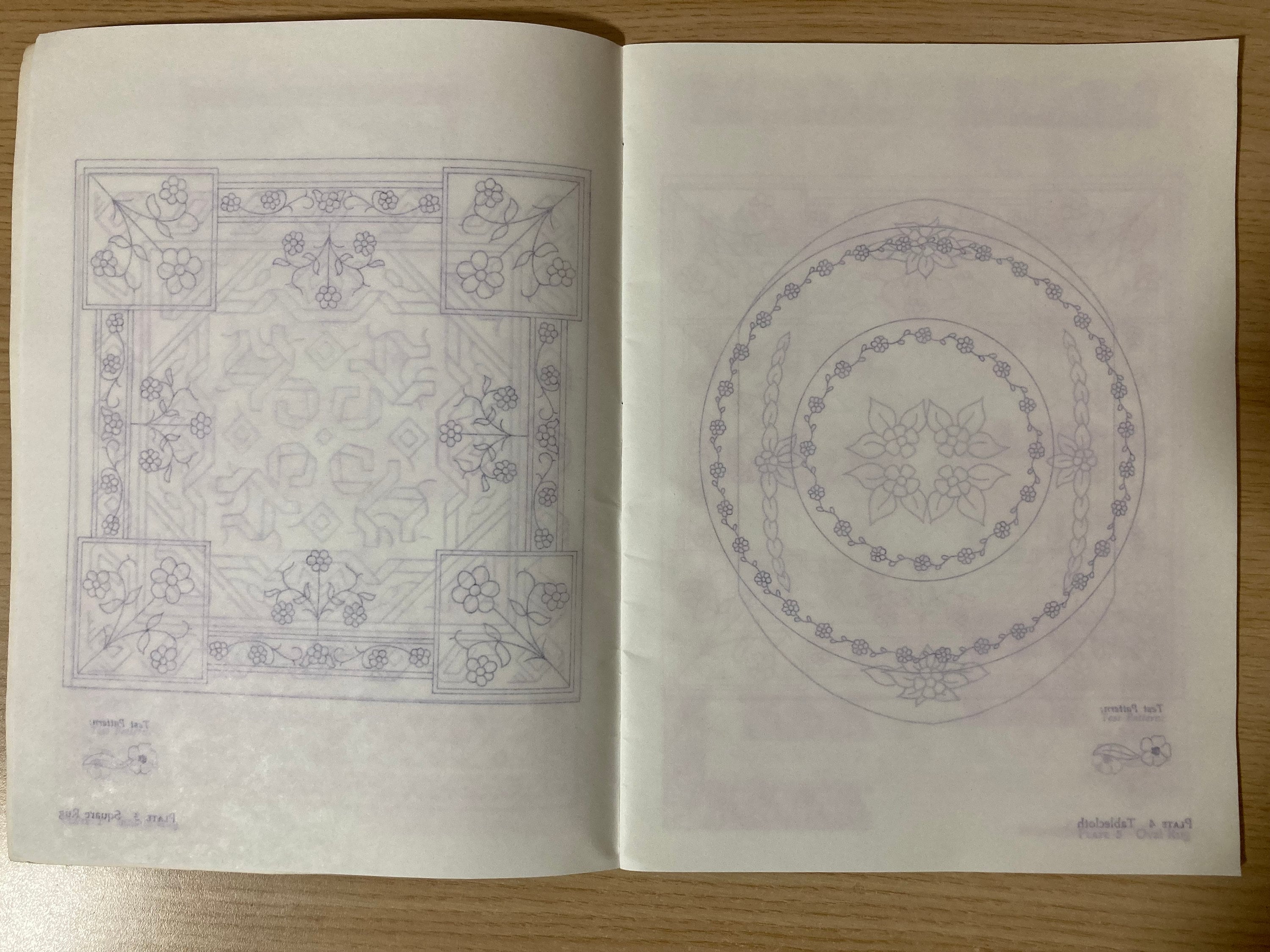 Miniature Heat Transfer Patterns for Dollhouses, Dolls and Small ...