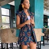African Print Women's Set, African Ankara Matching Set, African Kimono ...