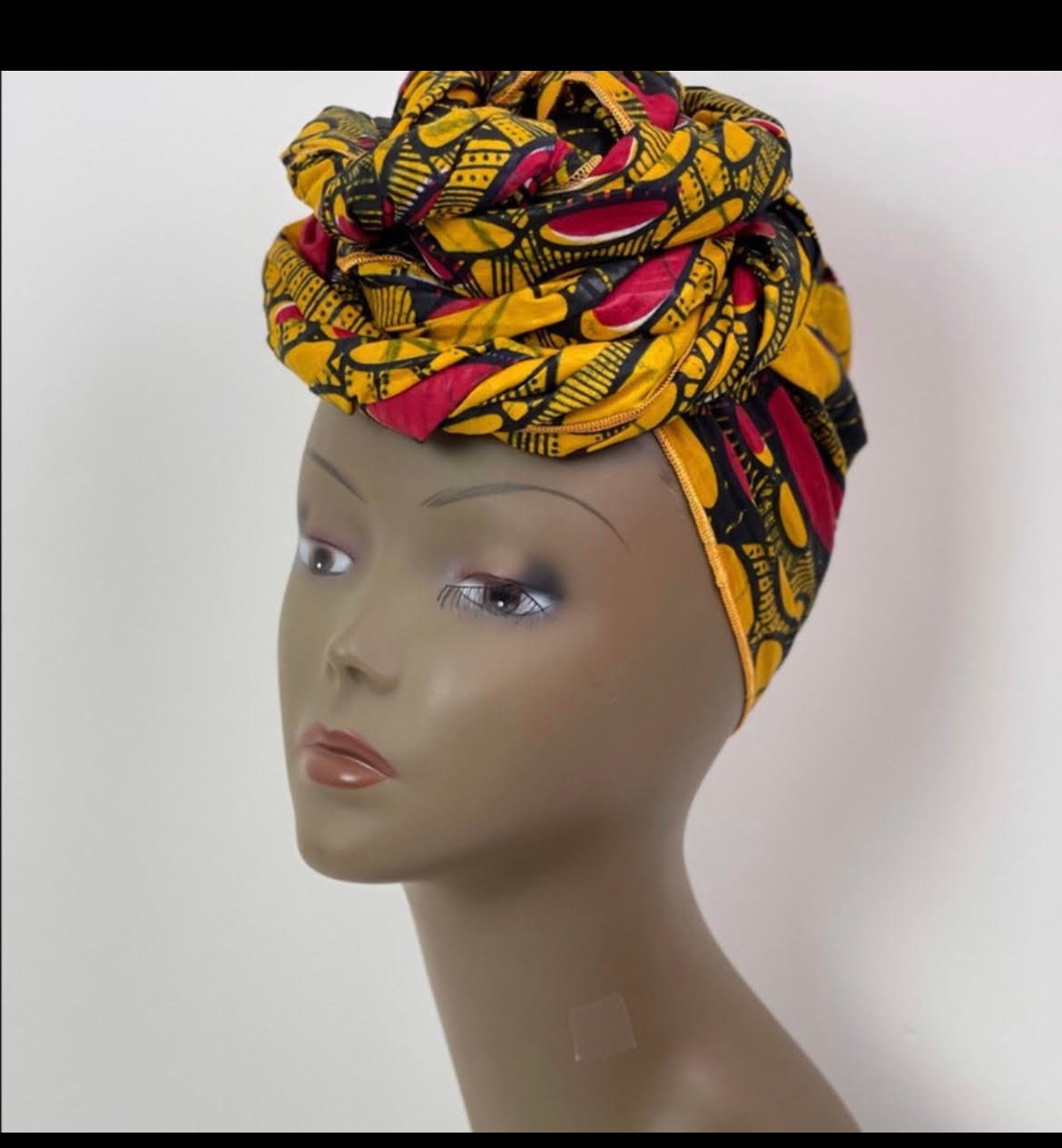 African Print EXTRA LONG HANDMADE Head Wrap. Ankara Headband. Ankara ...