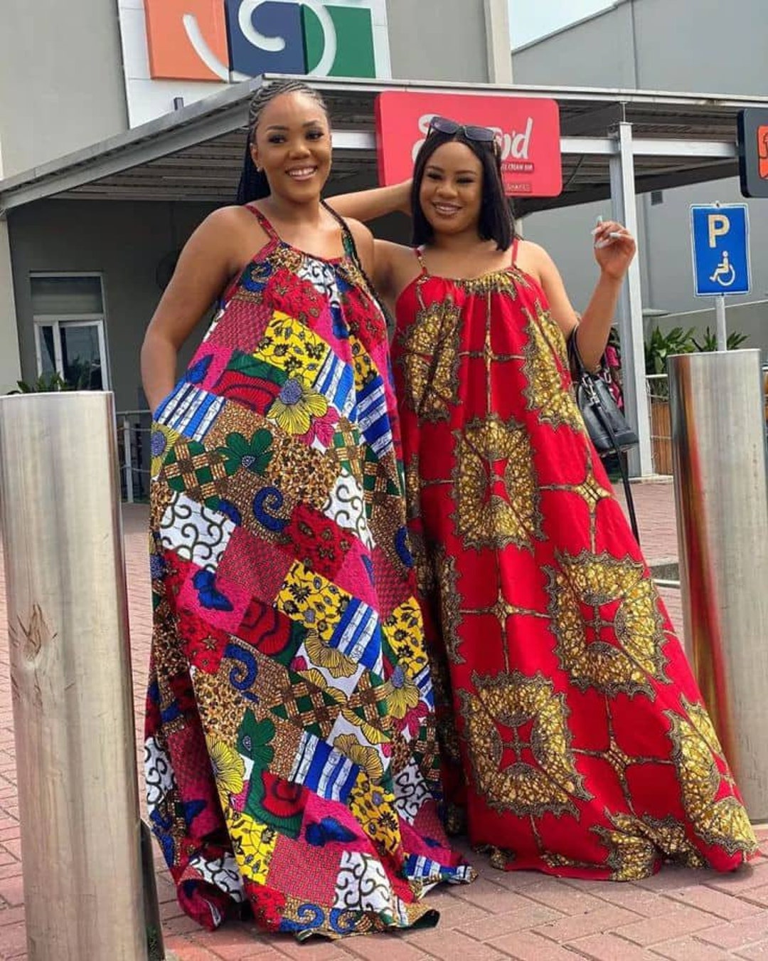 African Print Women Dress, African Ankara Dress, Africa Print Dress ...