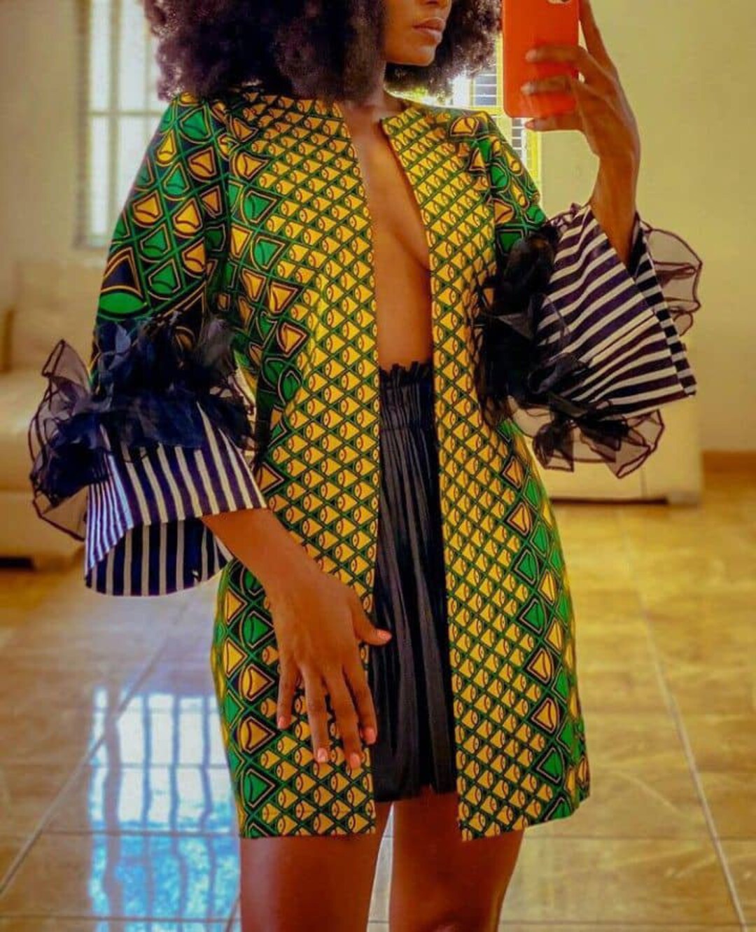 African Print Blazer, African Ankara Blazer, African Clothing, African ...